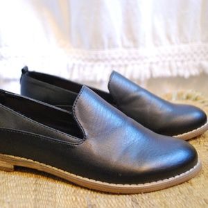 Indigo | Shoes | Indigo Rd Black Hestley Loafers Vegan Leather | Poshmark